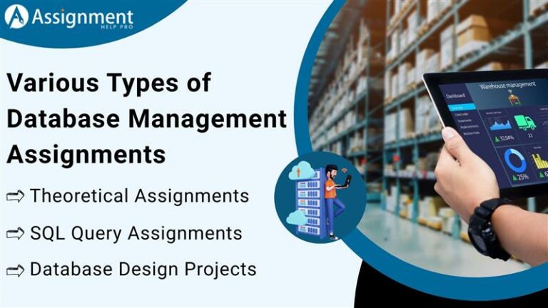 A Beginner’s Guide to Database Management Assignments